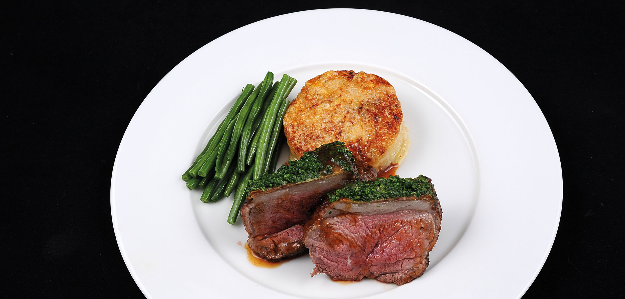 Roast Rump of Lamb a la Dijonnaise with Potatoes Dauphinoise | Ireland ...